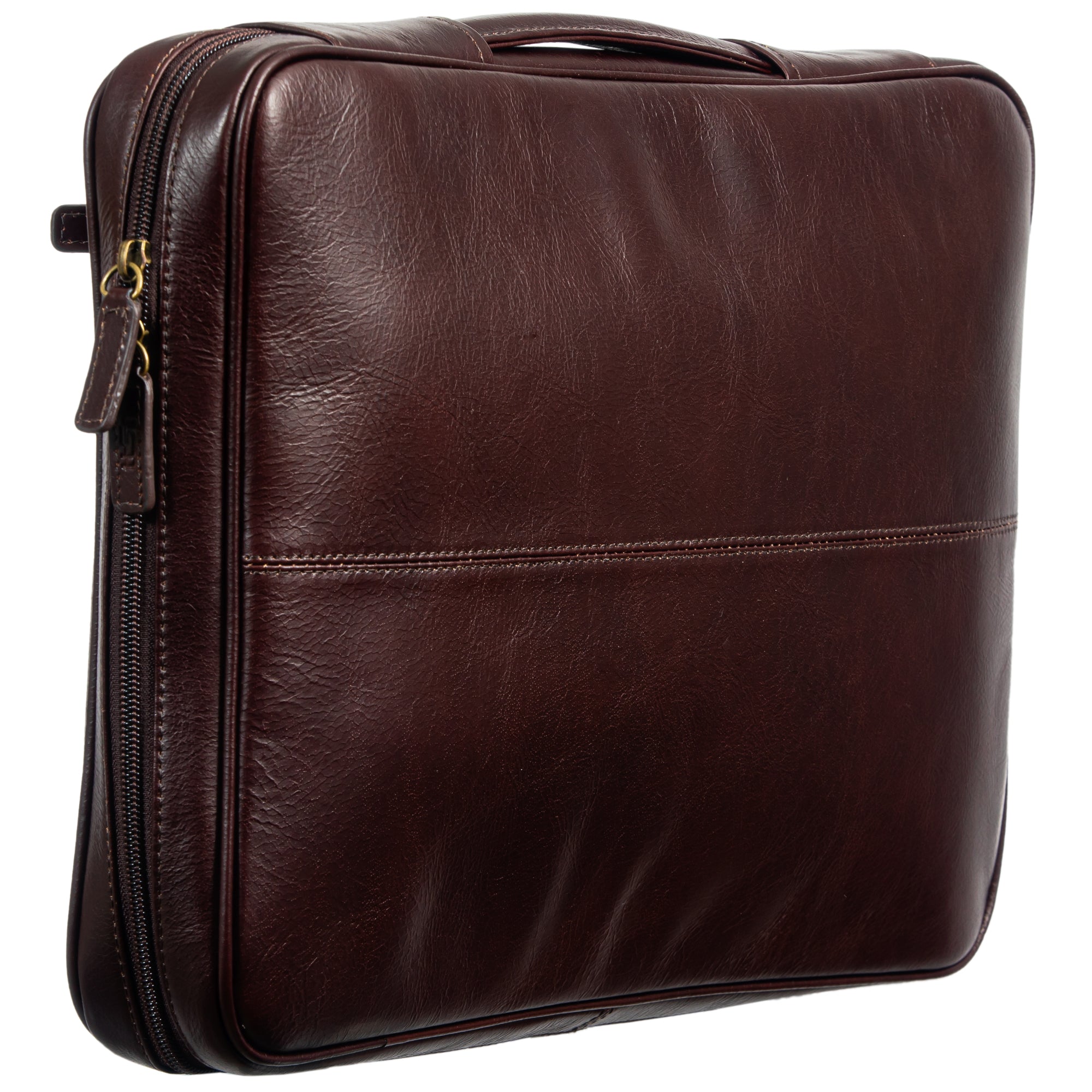 Cambridge Leather Tech Case, Laptop Case – MiamiLeathers.com